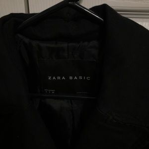 Zara | Jackets & Coats | Zara Basic Long Buttoned Light Trench Coat ...